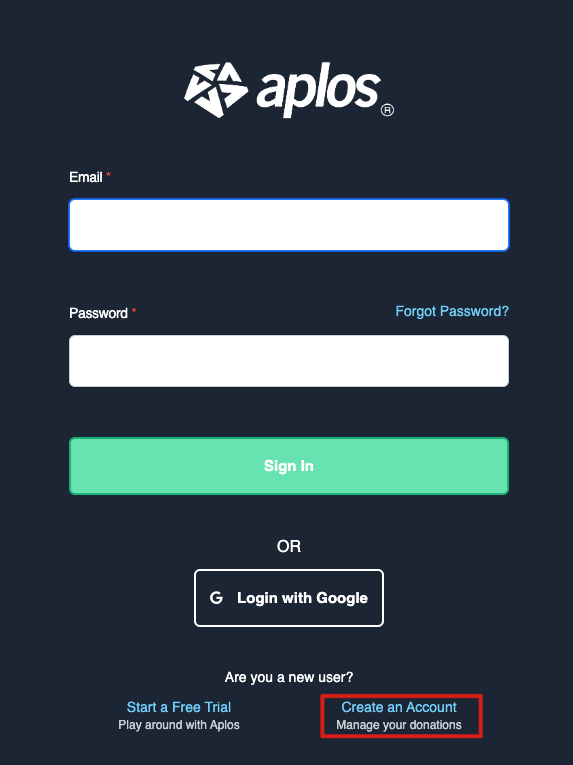 My Aplos: Donor Account Overview – Aplos