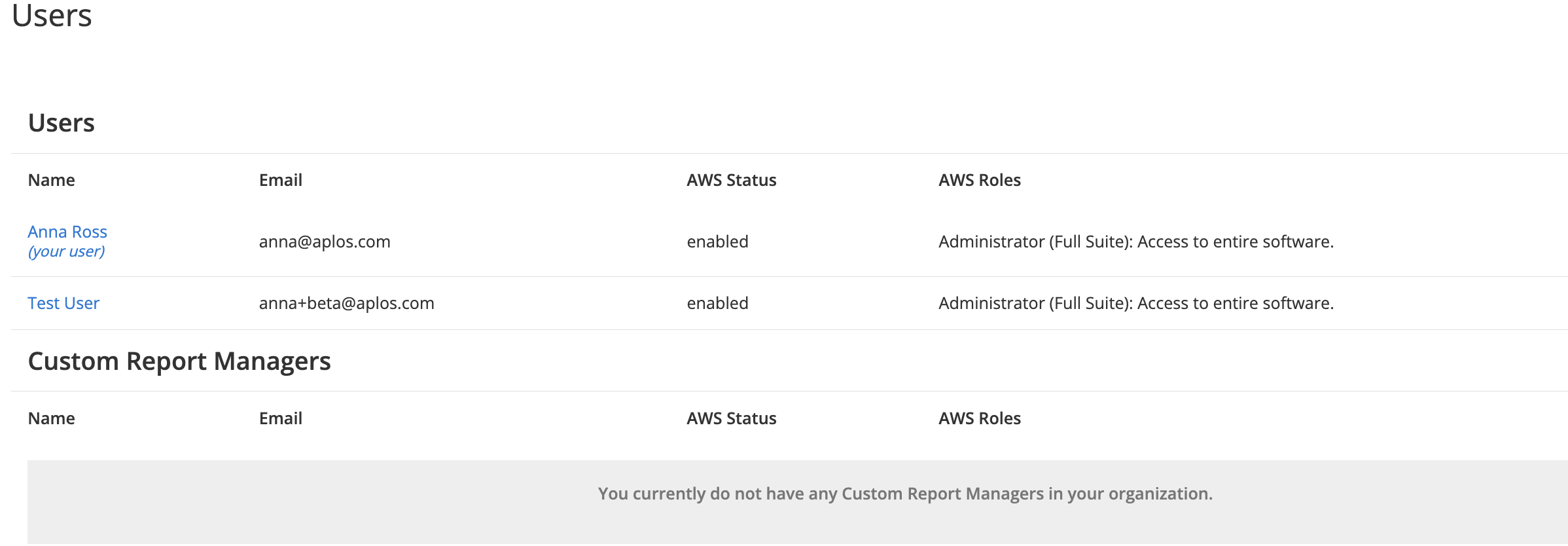 Adding And Managing Users – Aplos