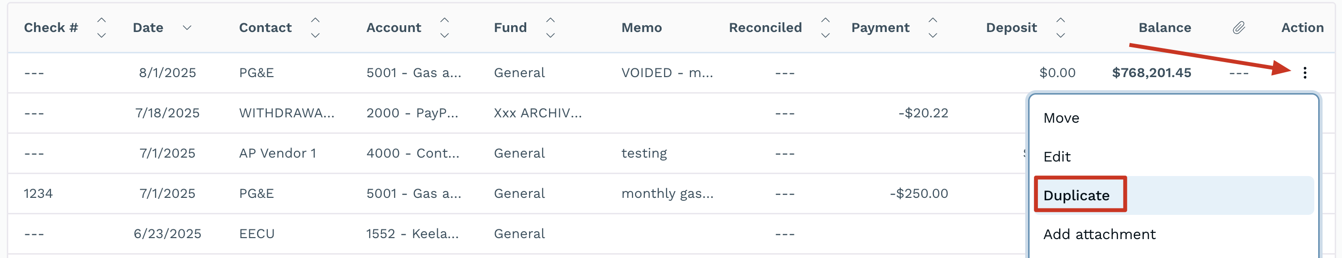 Managing Your Register Transactions – Aplos