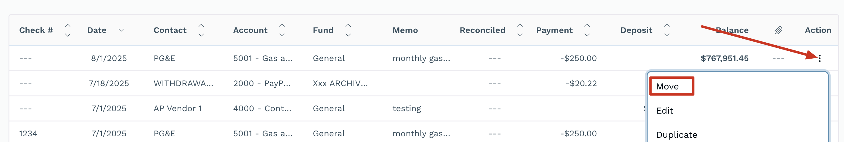 Managing Your Register Transactions – Aplos