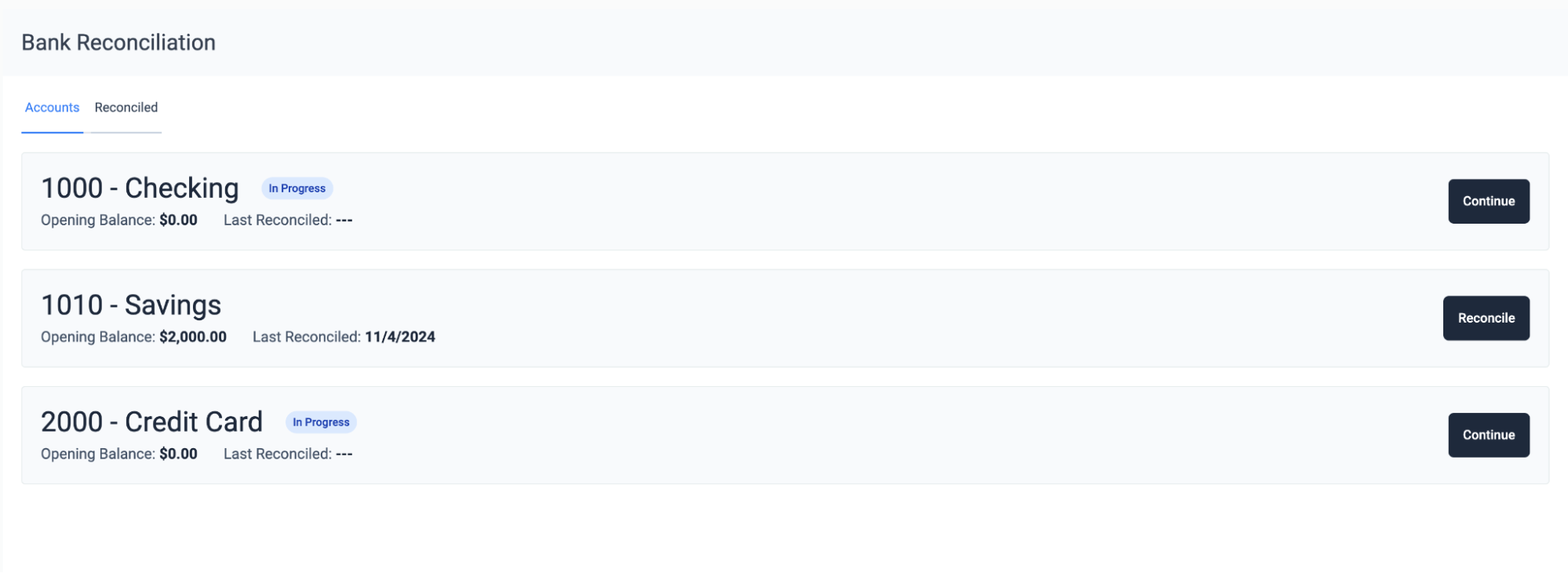 Completing a Bank Reconciliation – Aplos